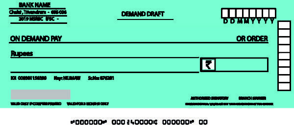 Cheque⚡Demand Draft: Easy 14 short points