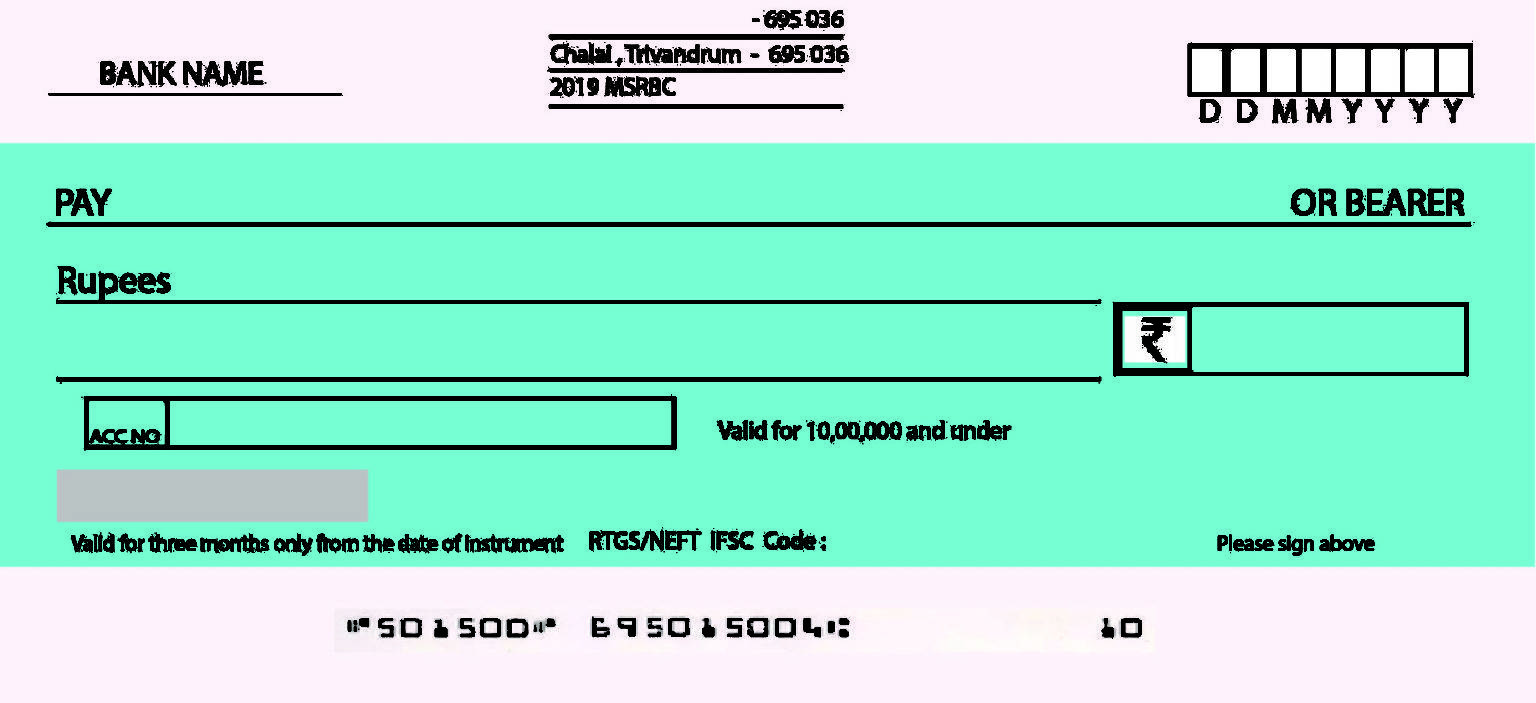 Cheque⚡Demand Draft: Easy 14 short points