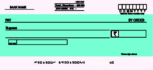 Cheque⚡Demand Draft: Easy 14 short points
