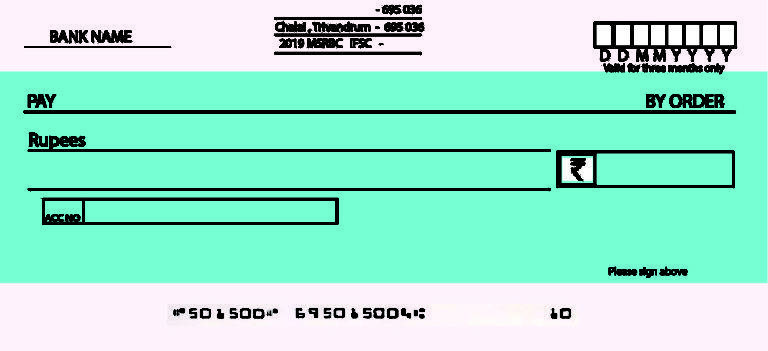 Cheque⚡Demand Draft: Easy 14 short points