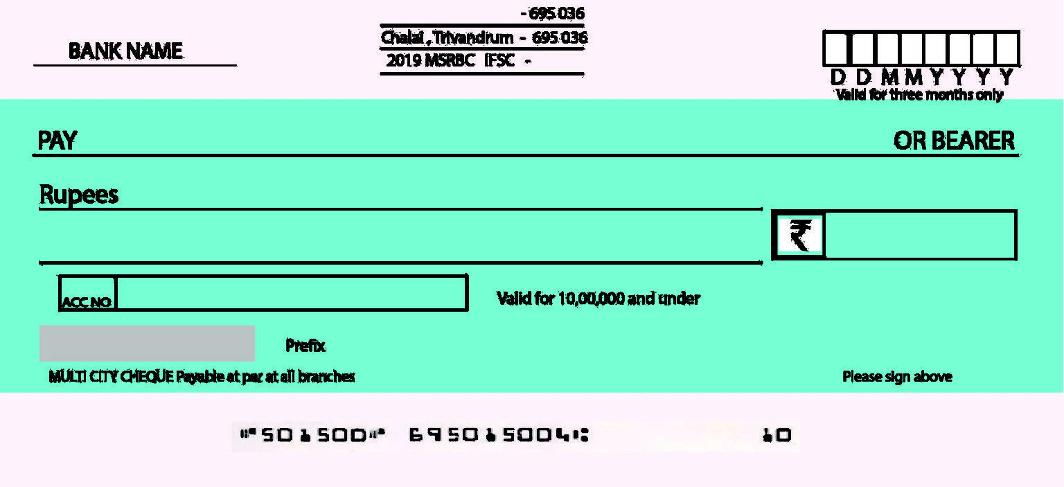 Cheque⚡Demand Draft: Easy 14 short points